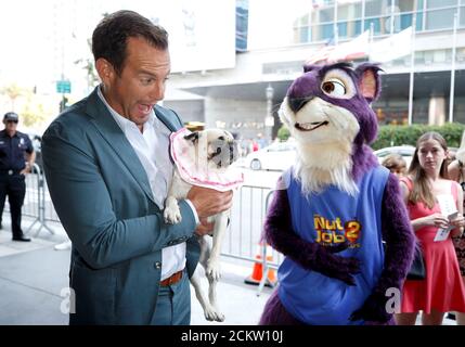 Premiere of 'The Nut Job 2: Nutty by Nature' at Regal Cinemas LA Live ...