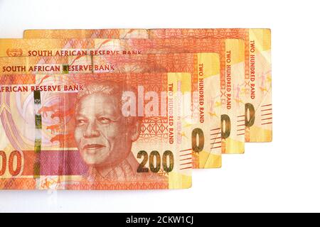 R200 note, South Africa Stock Photo - Alamy