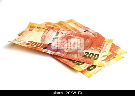 R200 note, South Africa Stock Photo - Alamy