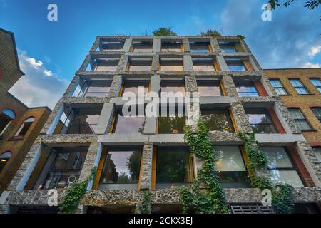 15 Clerkenwell Close. by Amin Taha Architects and Groupwork Stock Photo ...