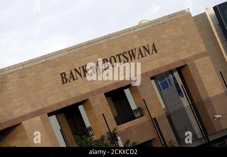 Bank Building, Gaborone, Botswana Stock Photo - Alamy