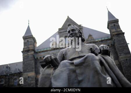 Georgetown University, Statue of John Carroll, Founder of the ...