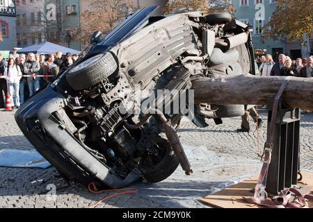 Road Safety in Crash Simulation Stock Photo - Alamy