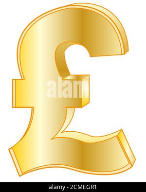 Pound sterling sign. Currency icon. Money. Exchange rate display board ...