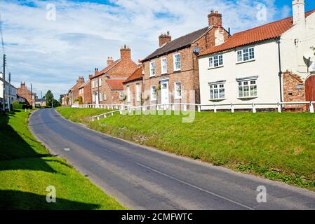 The village of Stillington, North Yorkshire, England UK Stock Photo - Alamy