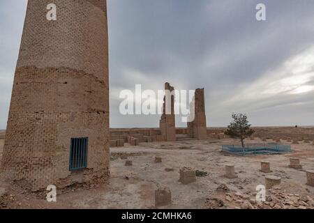Mosque, Dehistan, Mashhad-e Mirsriyyan, Balkan Region, Turkmenistan ...