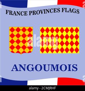 Flag of Angoumois Stock Photo - Alamy