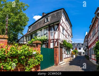 Historical city of Unkel, Germany Stock Photo - Alamy