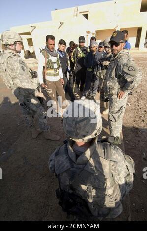 Joint Patrol in Mufrek Stock Photo - Alamy