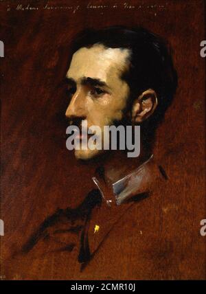 Ramon Subercaseaux by John Singer Sargent, oil painting depicting the ...