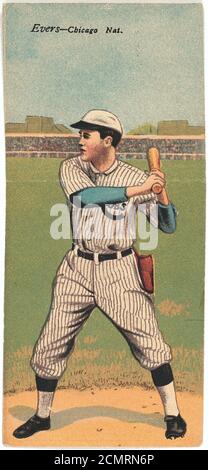 Frank Chance, Chicago Cubs, baseball card portrait Stock Photo - Alamy