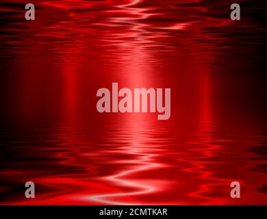 Liquid metal texture, red metallic background Stock Photo - Alamy
