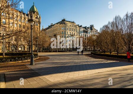 American embassy at Szabadság tér, Budapest, Hungary Stock Photo - Alamy