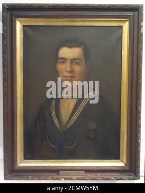John Henry Carless VC portrait Stock Photo - Alamy