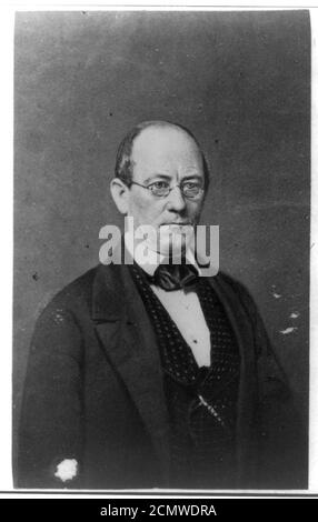 John Letcher, govenor of Virginia, half-length portrait, facing front ...