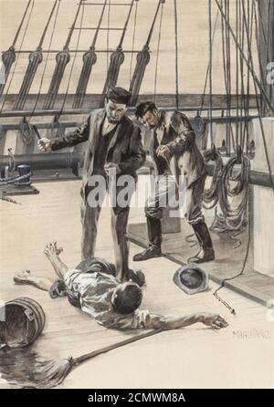 John Norval Marchand Beating on the Deck Stock Photo - Alamy