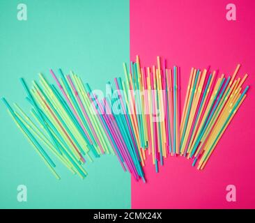a cocktail stick colored plastic Stock Photo - Alamy