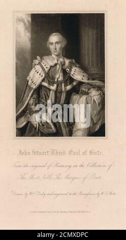 John Stuart, Third Earl of Bute, was a prominent British statesman ...