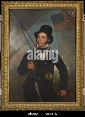 Portrait of Captain Samuel Chester Reid, 1815, John Wesley Jarvis ...