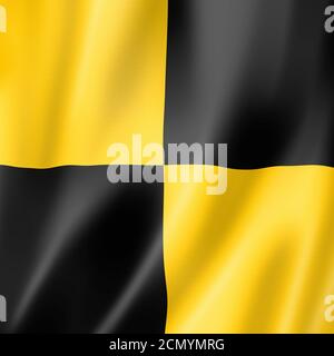 Lima international maritime signal flag. Nautical letters symbol ...