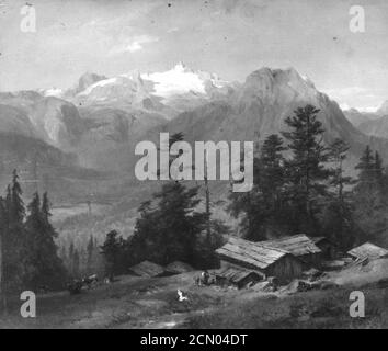 Josef Navratil 1798-1865 - Salase v horach Stock Photo - Alamy