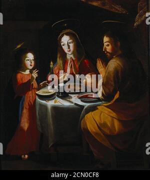 Josefa de Óbidos' 'Sagrada Família' represents a sacred scene with the ...