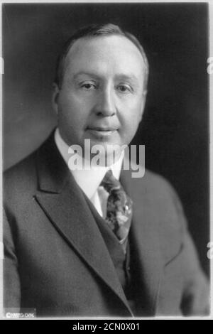 Joseph Irvin France, 1873-1939, head and shoulders, facing right Stock ...
