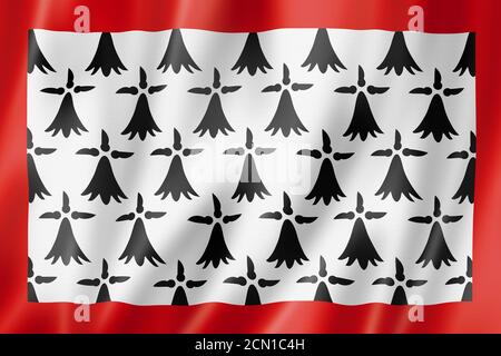 Flag of Limousin Stock Photo - Alamy