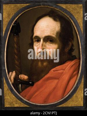 'San Pablo' by José de Ribera is a Baroque portrait of Saint Paul ...