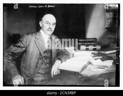 Judge Charles J. Hunt Stock Photo - Alamy