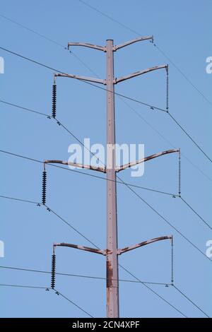 Electric Power Transmission Cable Cross Section Sample Stock Photo - Alamy