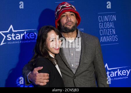 Ben Harper and his wife Jaclyn Matfus attending the Louis Vuitton ...