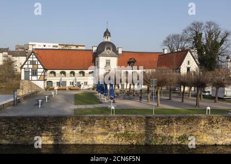 Water castle House Rodenberg, Aplerbeck, Dortmund, Ruhr area, North ...