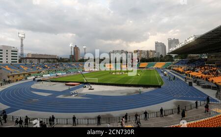 The Almaty Central Stadium in Kazakhstan Stock Photo - Alamy