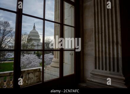 The Russell Senate Office Building on Capitol Hill in Washington, DC ...