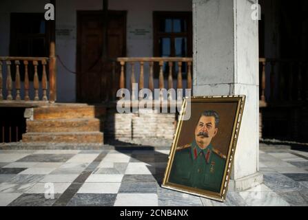 Gori, Georgia: Joseph Stalin's House Stock Photo - Alamy