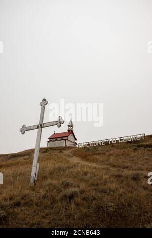 The Stations of the Cross in the Village of Lebret, Saskatchewan ...