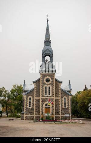Sacred Heart Church in Lebret, Saskatchewan, Canada Stock Photo - Alamy