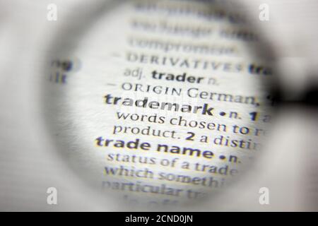 The word or phrase All in a dictionary highlighted with marker Stock ...