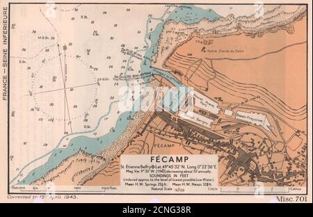Fécamp town plan. Fecamp. Seine-Maritime. Sketch map 1885 old antique ...