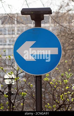 Street Sign the Direction Way to Digital versus Analogous Stock Photo ...