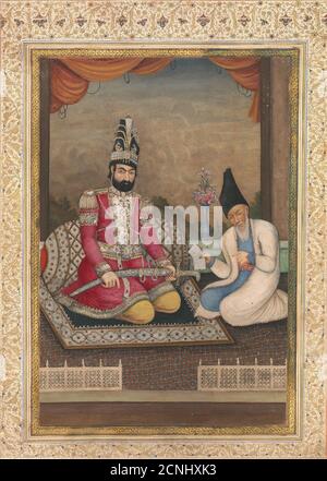 Portrait of Abbas Mirza Qajar Stock Photo - Alamy