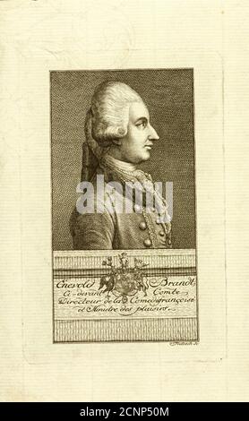 Portrait of Count Enevold Brandt (1738-1772). Museum: PRIVATE ...