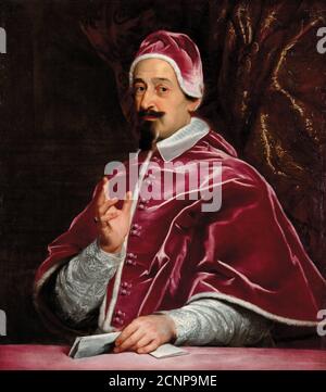 Pope Alexander VII, 1599 – 1667, born Fabio Chigi. After a print by ...