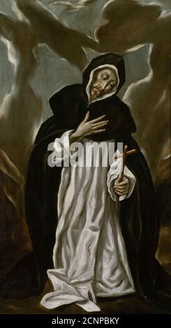 Saint Dominic. Found in the collection of the Galleria Borghese, Rome ...