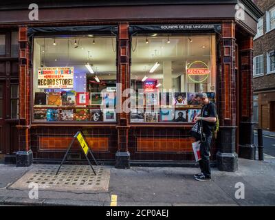 London Soho Record Shop Store - Sounds of the Universe record shop in ...