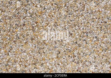 Exposed aggregate concrete, house facade, house wall Stock Photo - Alamy