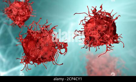 Skin cancer cell, computer illustration Stock Photo - Alamy
