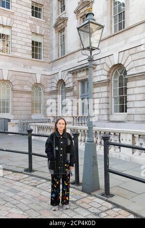 Designer Bethany during London Fashion Week September 2020 - London, UK ...