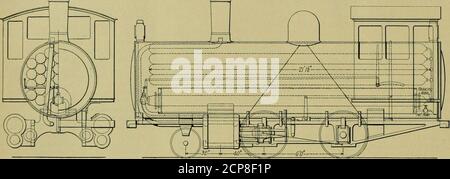 The Baldwin Locomotive Works - Four-coupled locomotive built for the ...